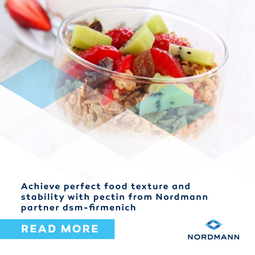 Achieve perfect food texture and stability with pectin from Nordmann ...